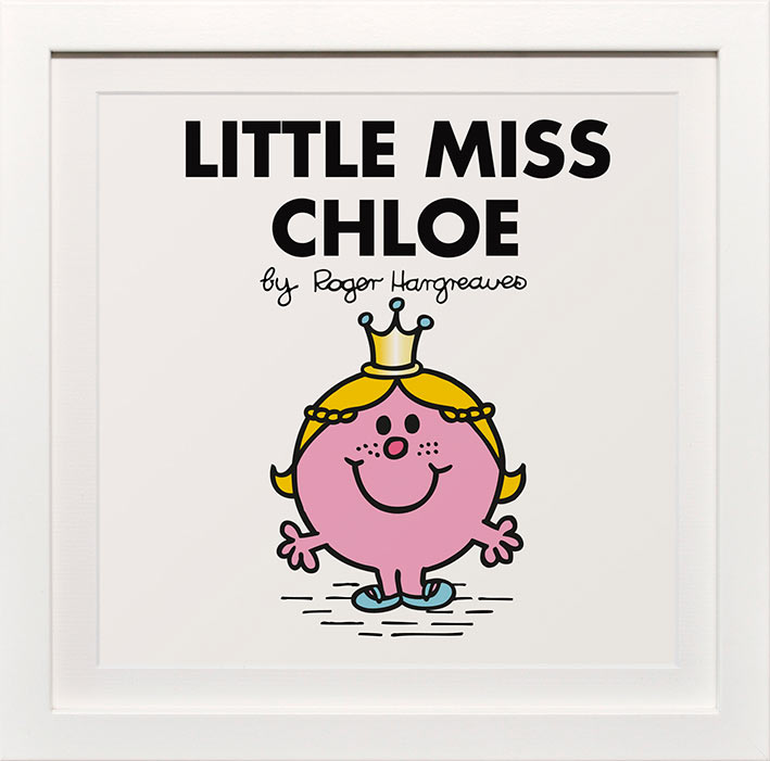 Mr. Men and Little Miss Personalised Art Print Pop Up