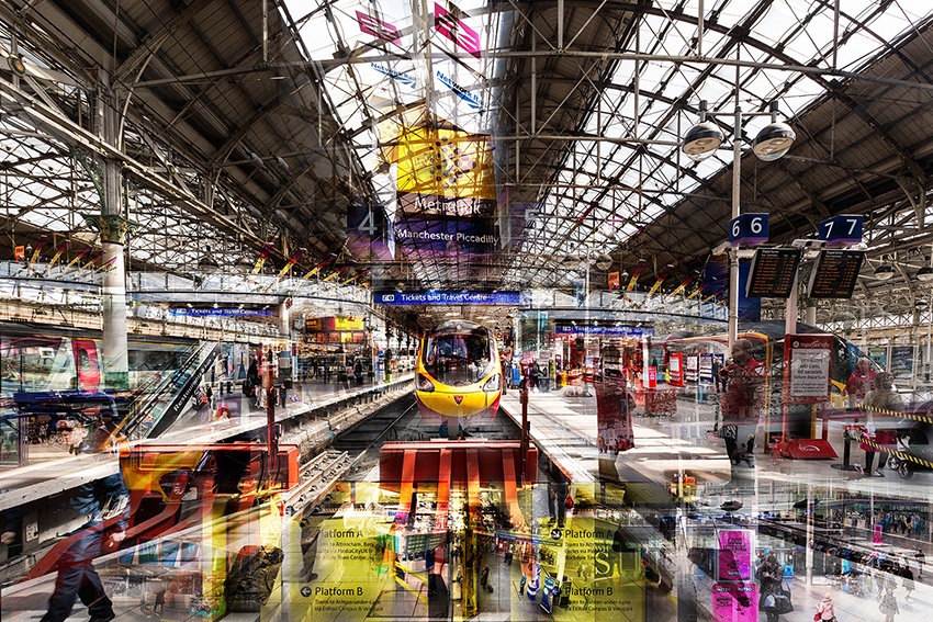 Manchester Photo Montage Prints by Sasha Ray - Manchester’s Finest