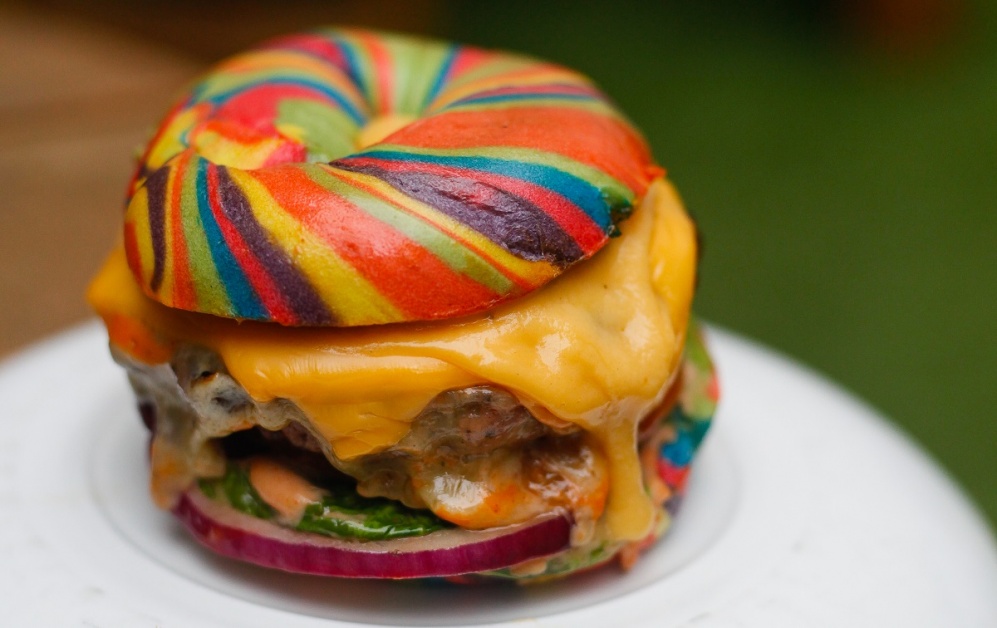 The Pride Burger at Dive NQ - Manchester’s Finest