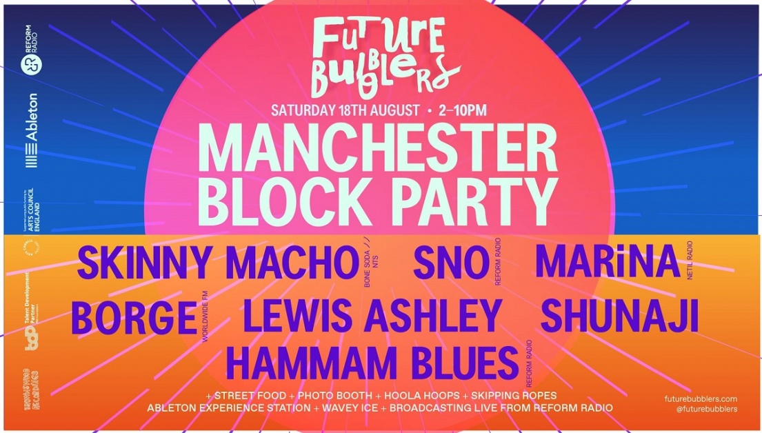 Giles Peterson’s Future Bubblers Block Party at Hatch - Manchester’s Finest