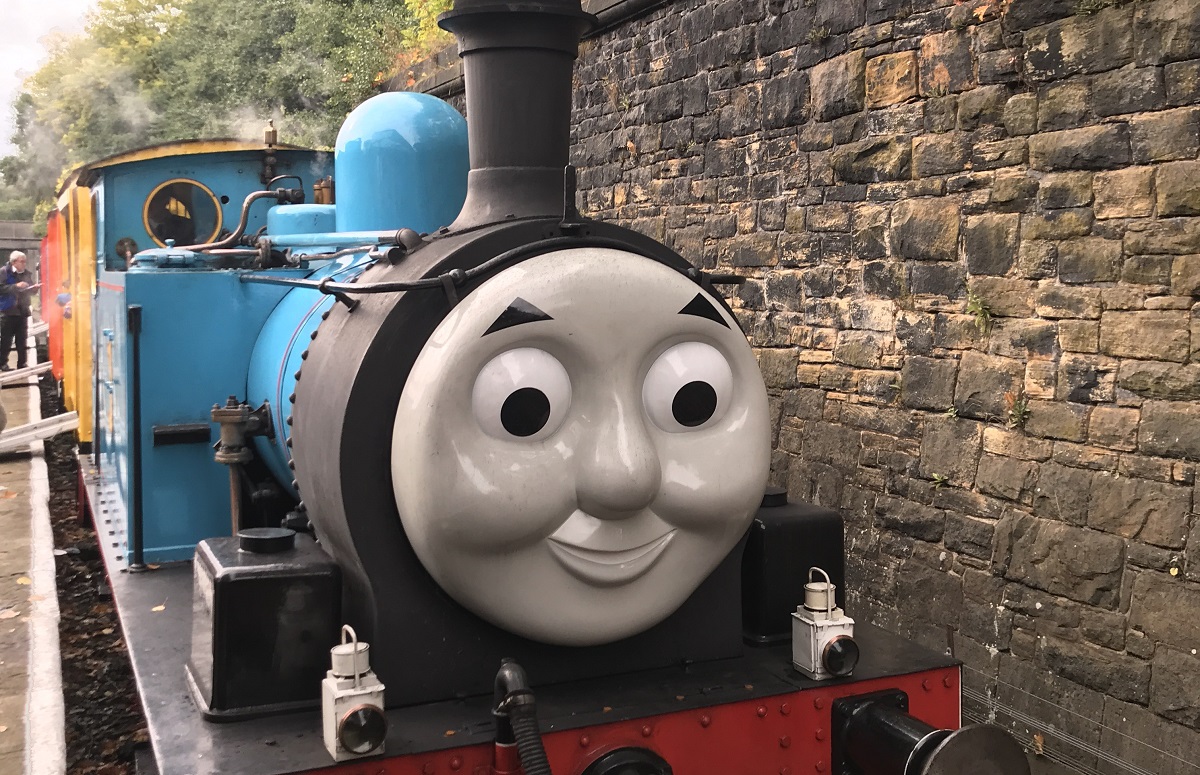 "All Aboard" with Thomas The Tank Engine on the East Lancs Railway ...