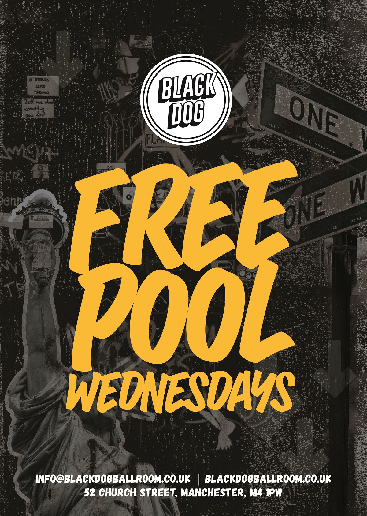 Unleash your inner Paul Newman with FREE POOL Wednesday at Black Dog ...