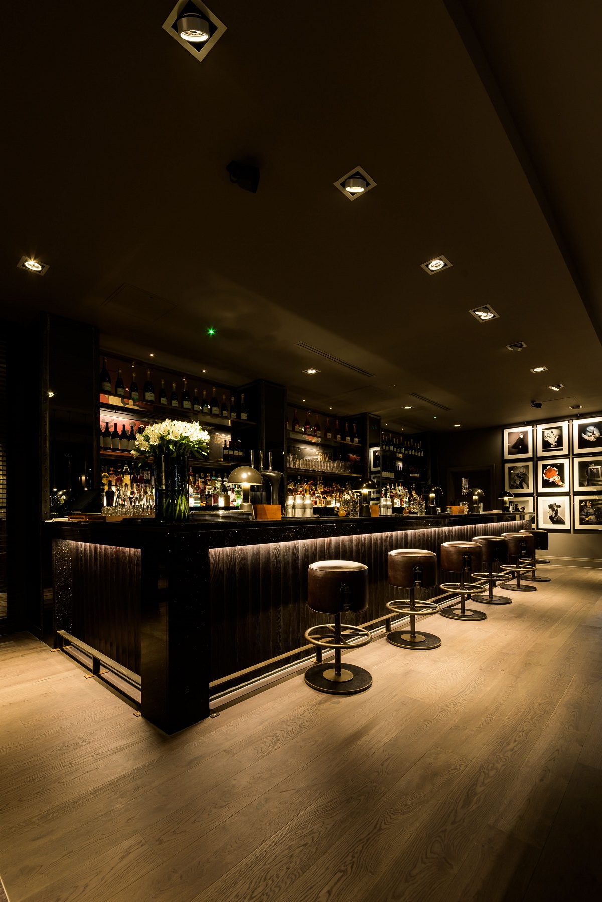 First Look inside The Champagne Room, Cigar Garden and dazzling array ...