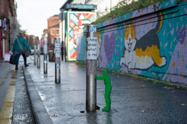 The LEGO 'Hugman' that's taken over the city... - Manchester’s Finest