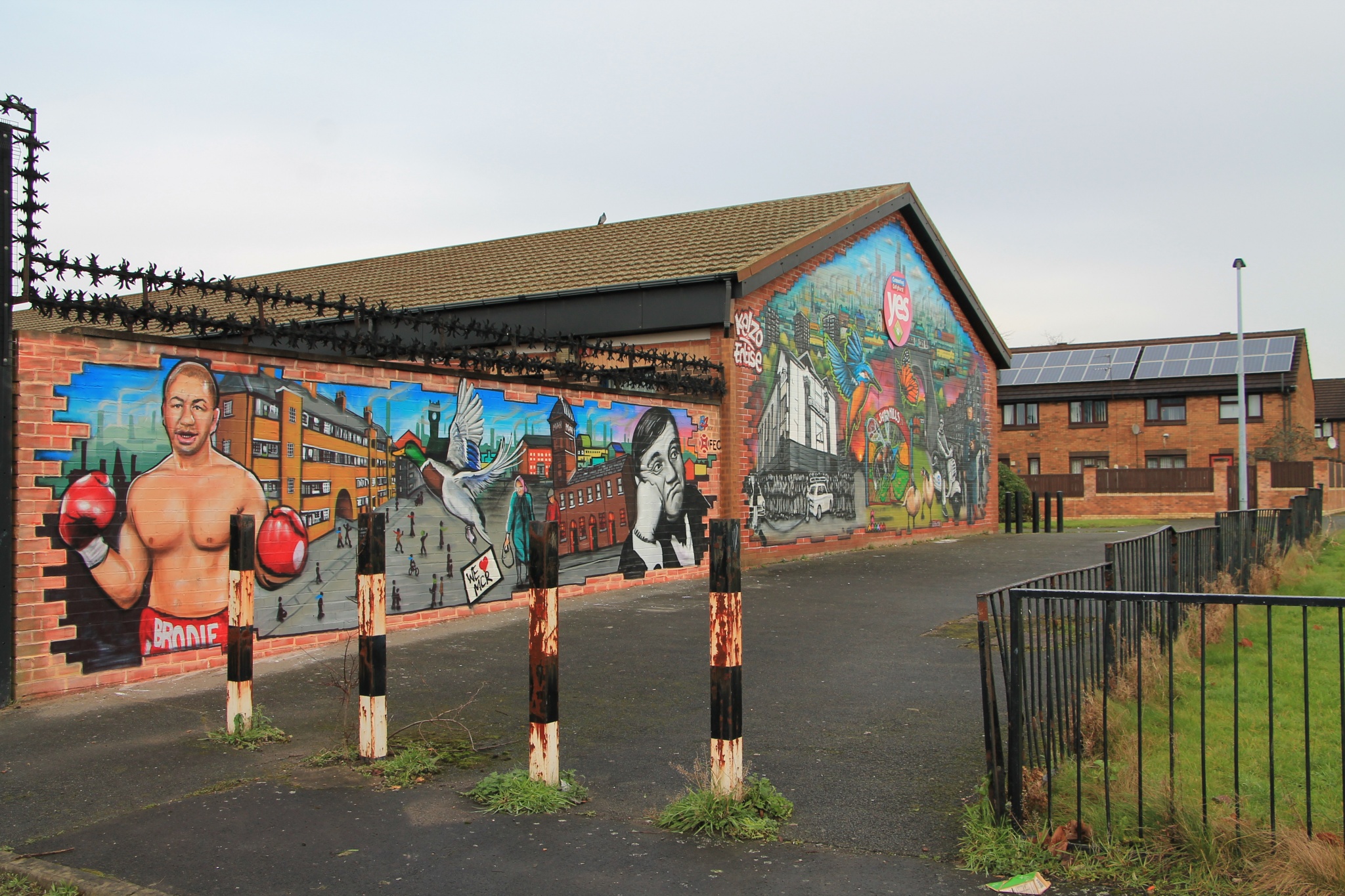 The New Mural Capturing Collyhurst's Community Stories - Manchester’s ...
