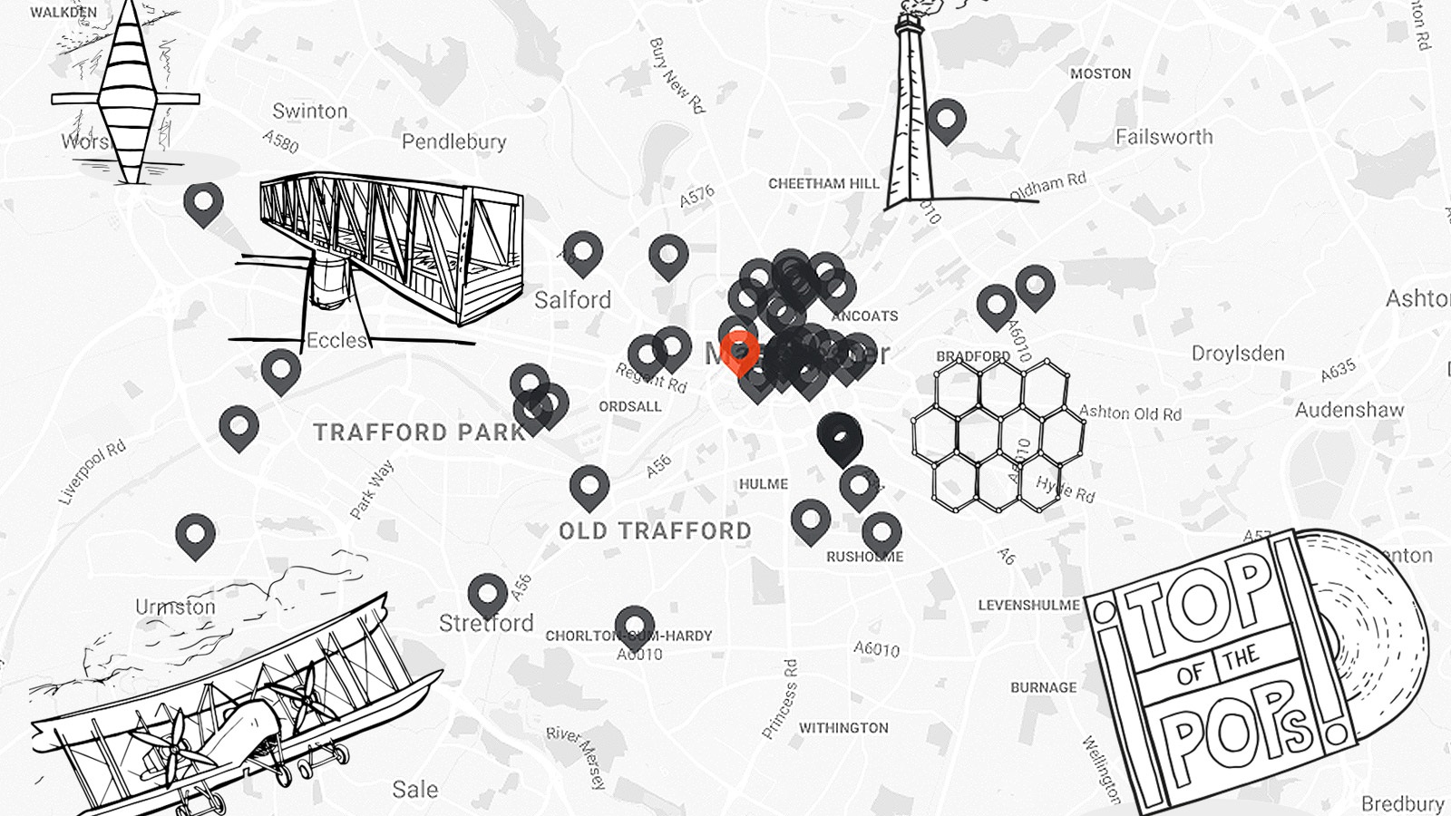 The new interactive map showcasing all of Manchester’s greatest ...
