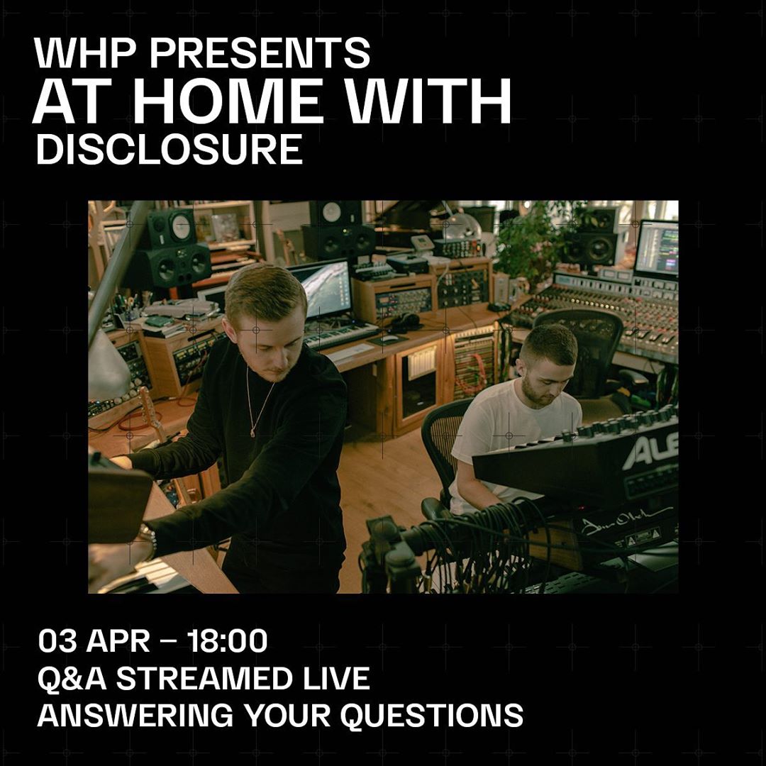 WHP Presents: At Home with Disclosure - Manchester’s Finest