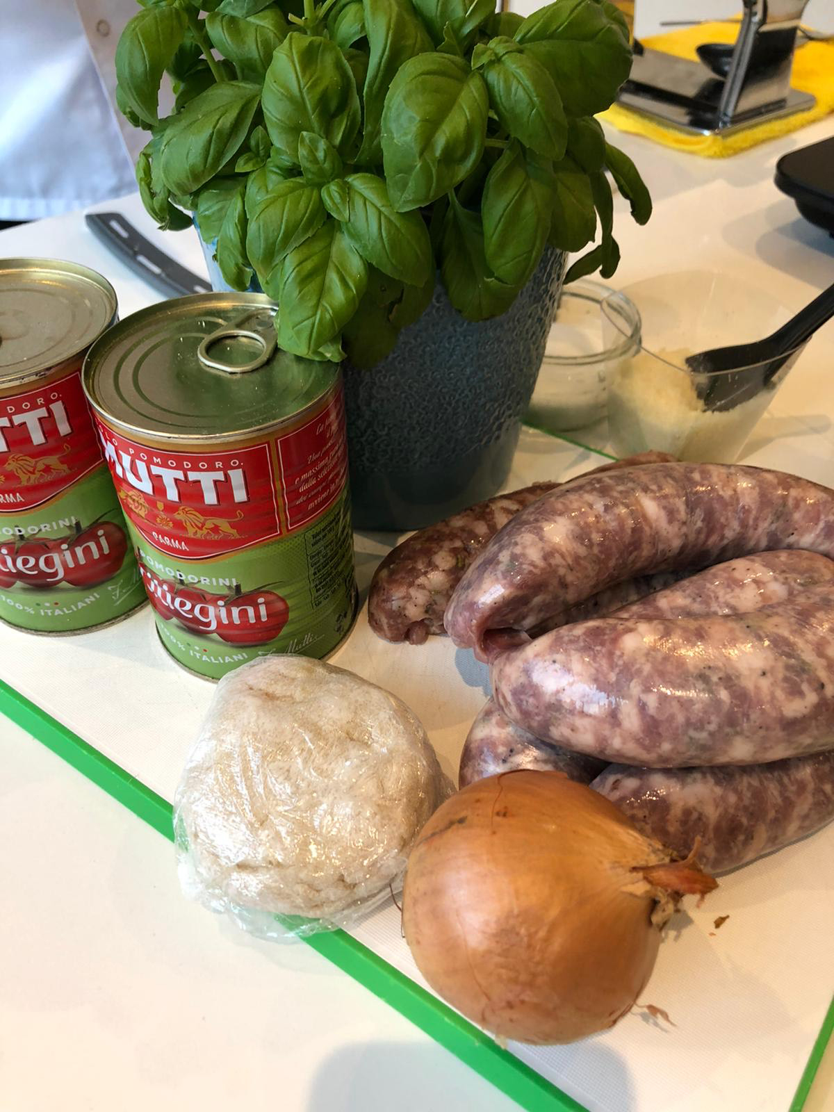 Making Pasta Salsiccia and Fresh Tagliatelle LIVE with Salvi's ...