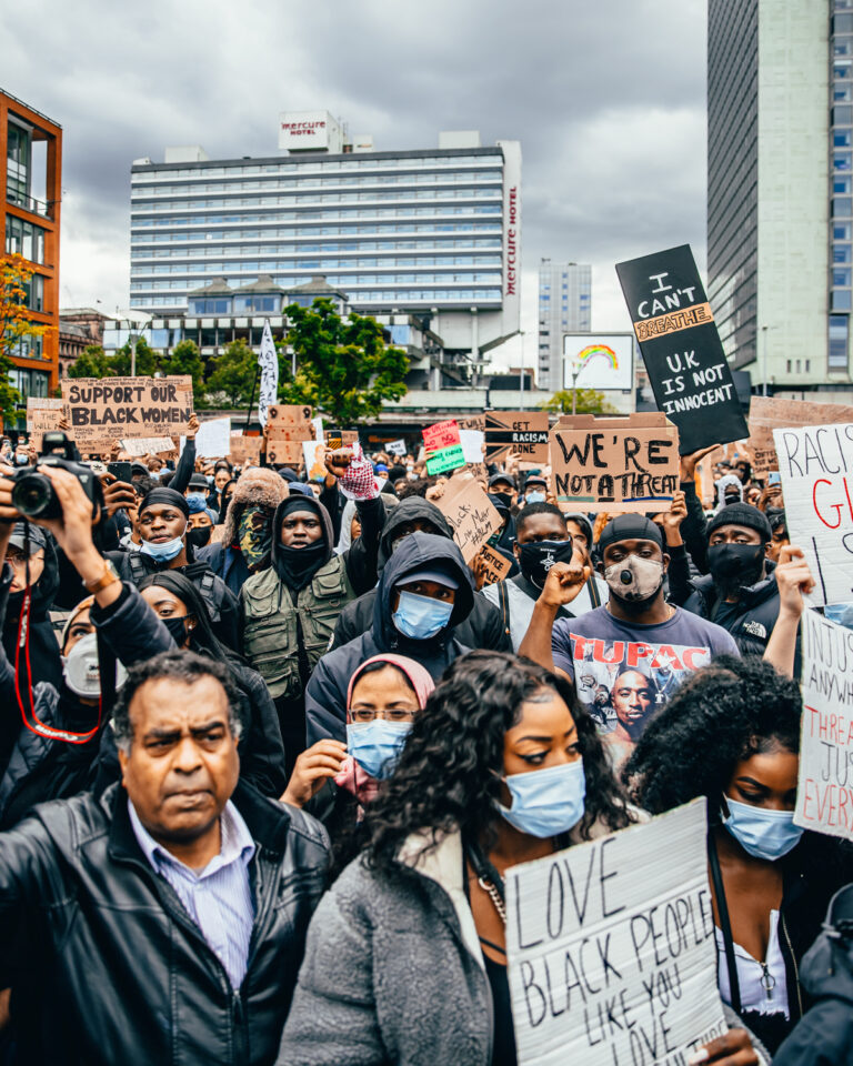 25 Powerful Photos from Manchester's Black Lives Matter Protest ...