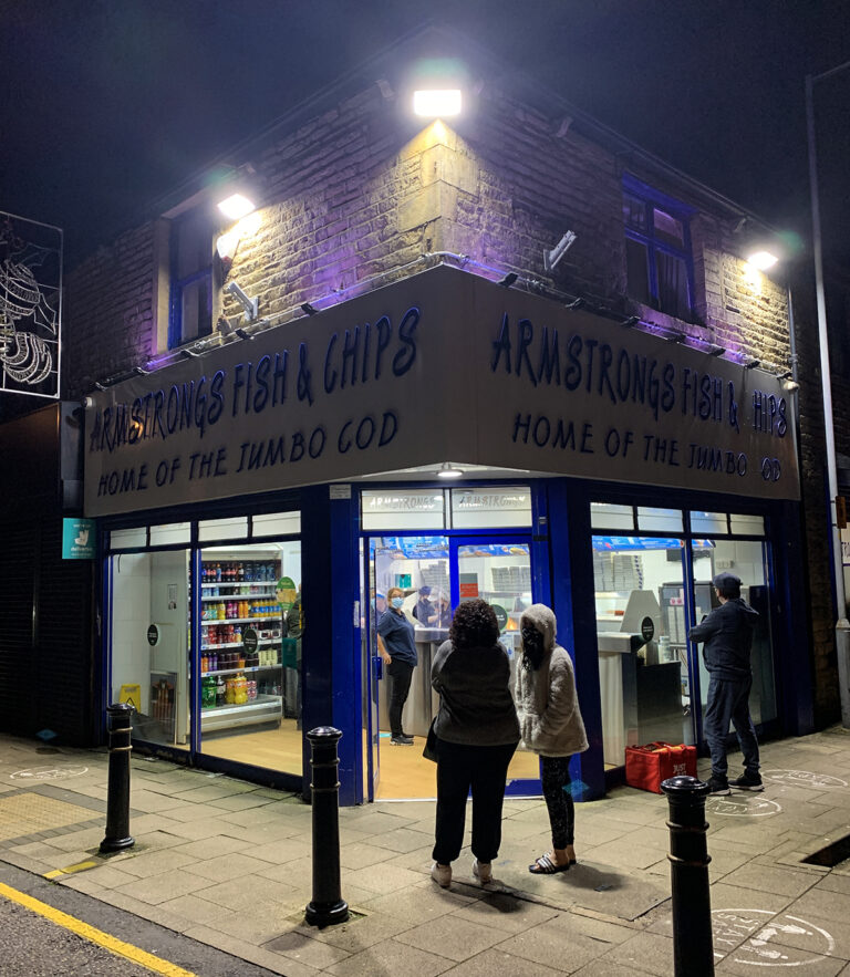 The Neighbourhood Chippy serving up the BIGGEST Battered Cod EVER ...
