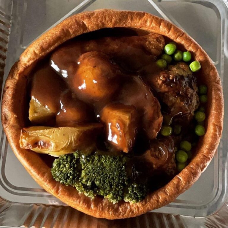 The GIANT Deep-Fried Pig in Blanket wrapped in Yorkshire Pudding ...
