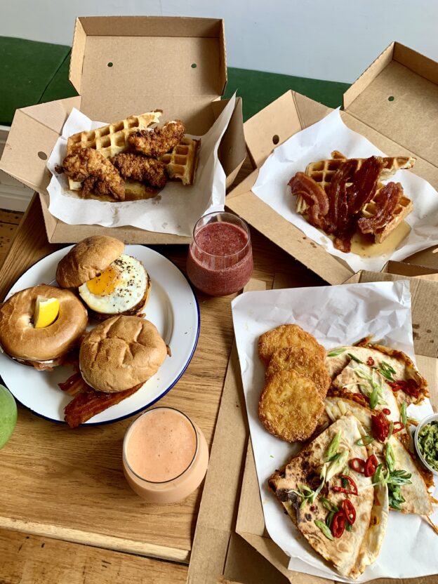 The Ramsbottom Burger Joint with a new Brunch Menu of Waffles, Bagels ...