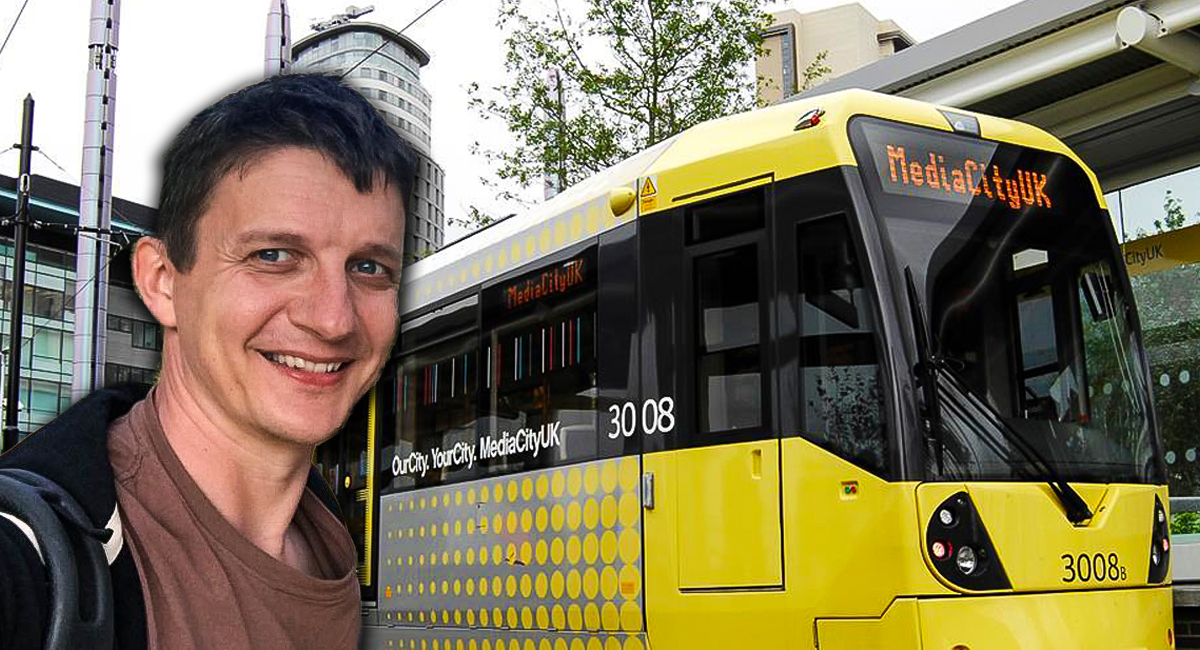 The Man who visited ALL 99 Metrolink Stations in a Day! - Manchester’s ...
