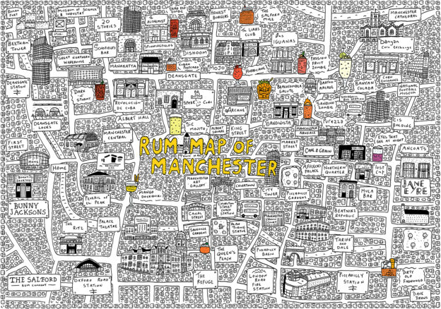 The Rum Map of Manchester: The City's Best Rum Joints & Cocktails ...