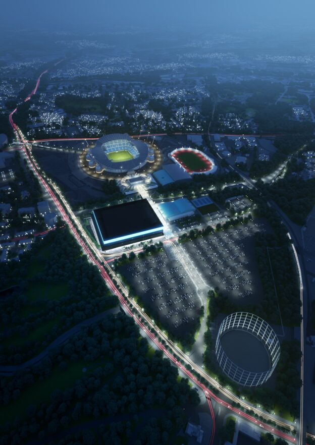 NEW IMAGES: Manchester's HUGE New 23,500 capacity Music & Sports Arena ...