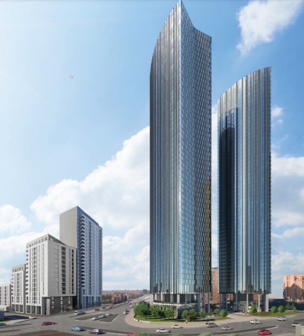 NEW DEVELOPMENT: The £741m Trinity Island Skyscrapers - Manchester’s Finest