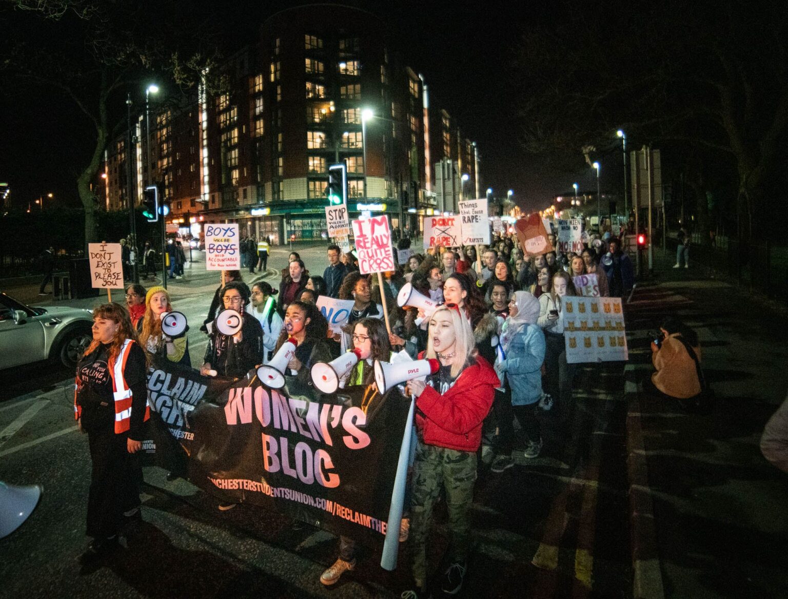 The University of Manchester’s Students' Union Reclaim the Night ...