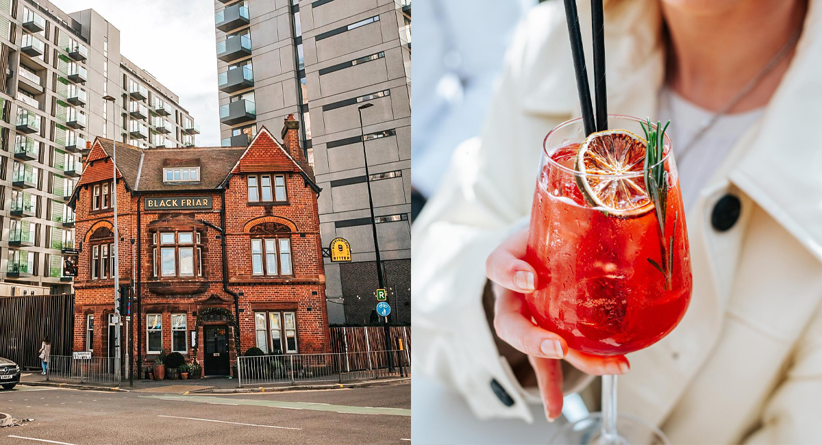 £5 Cocktails All Weekend at Salford's Historic Black Friar Pub ...