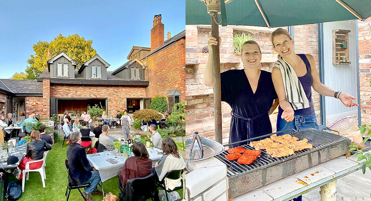 The Summer Seafood & Sgroppino Supper Club in a Back Garden in ...