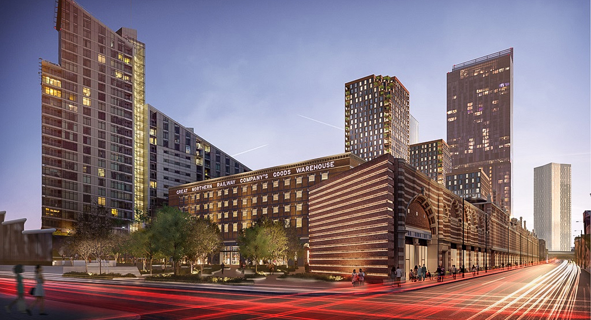 NEW Plans for the Renovation of Manchester's Great Northern Warehouse ...
