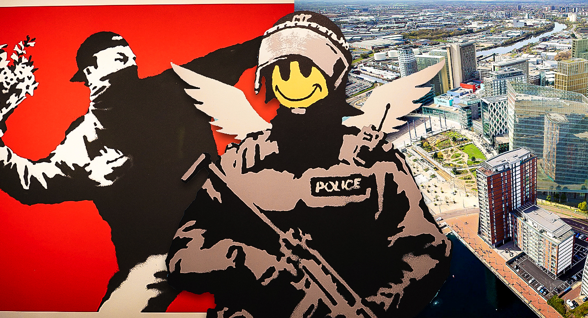 The World's Largest Collection of Banksy Artworks is coming to Salford ...