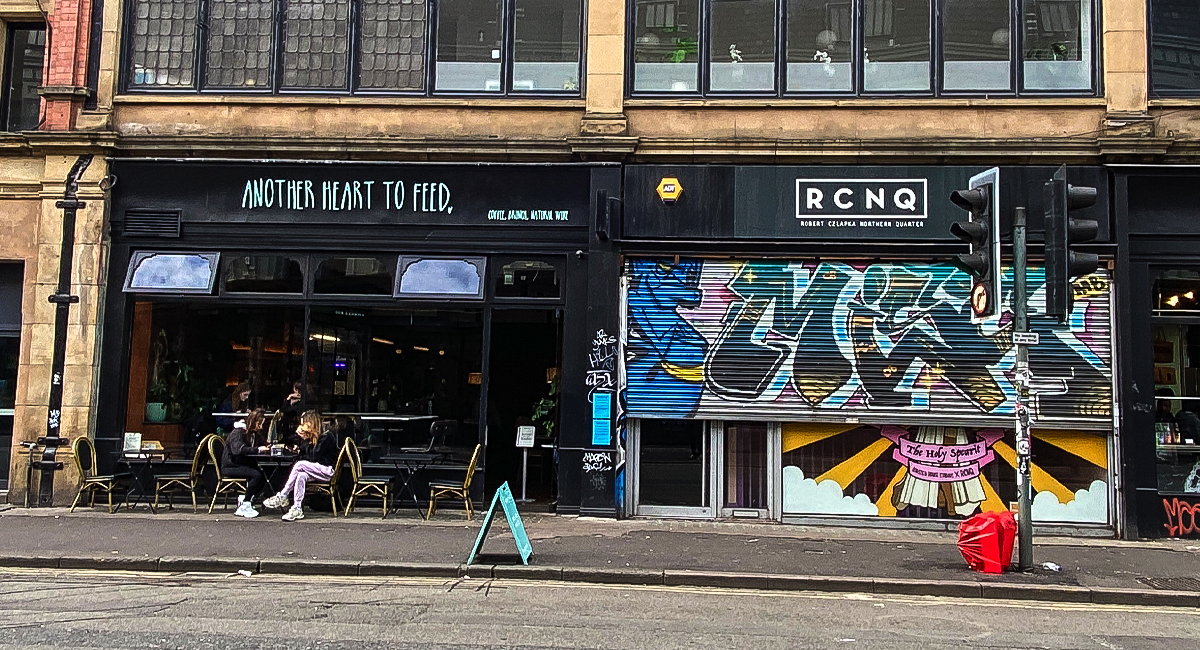 Northern Quarter Brunch & Natural Wine Spot, Another Heart To Feed, set ...