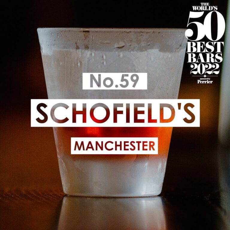 Leading Manchester Cocktail Bar Schofield's Voted One of the Best in ...