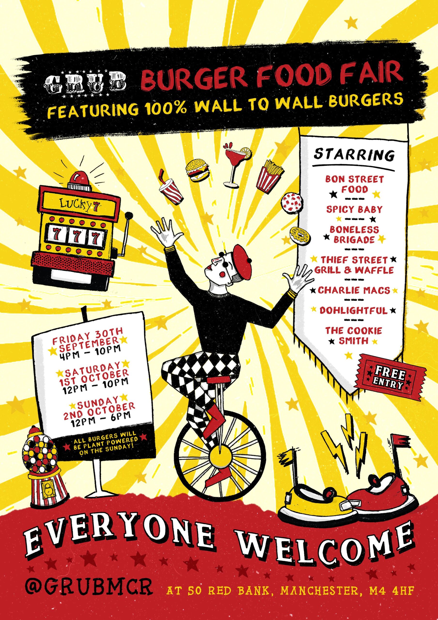 There’s a Three-Day Burger Festival Taking Place in Manchester this ...