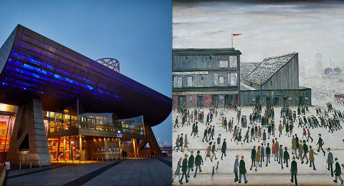 LS Lowry’s original ‘Going to the Match’ painting returns to Salford ...