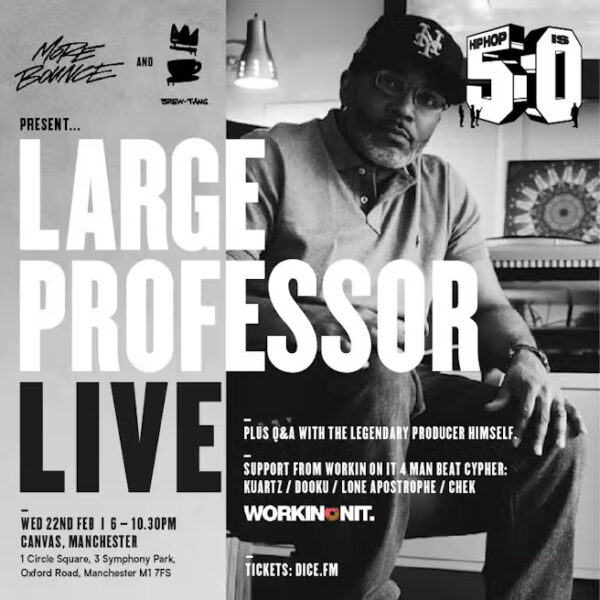 Large Professor leads a Hip Hop anniversary celebration with rare live ...