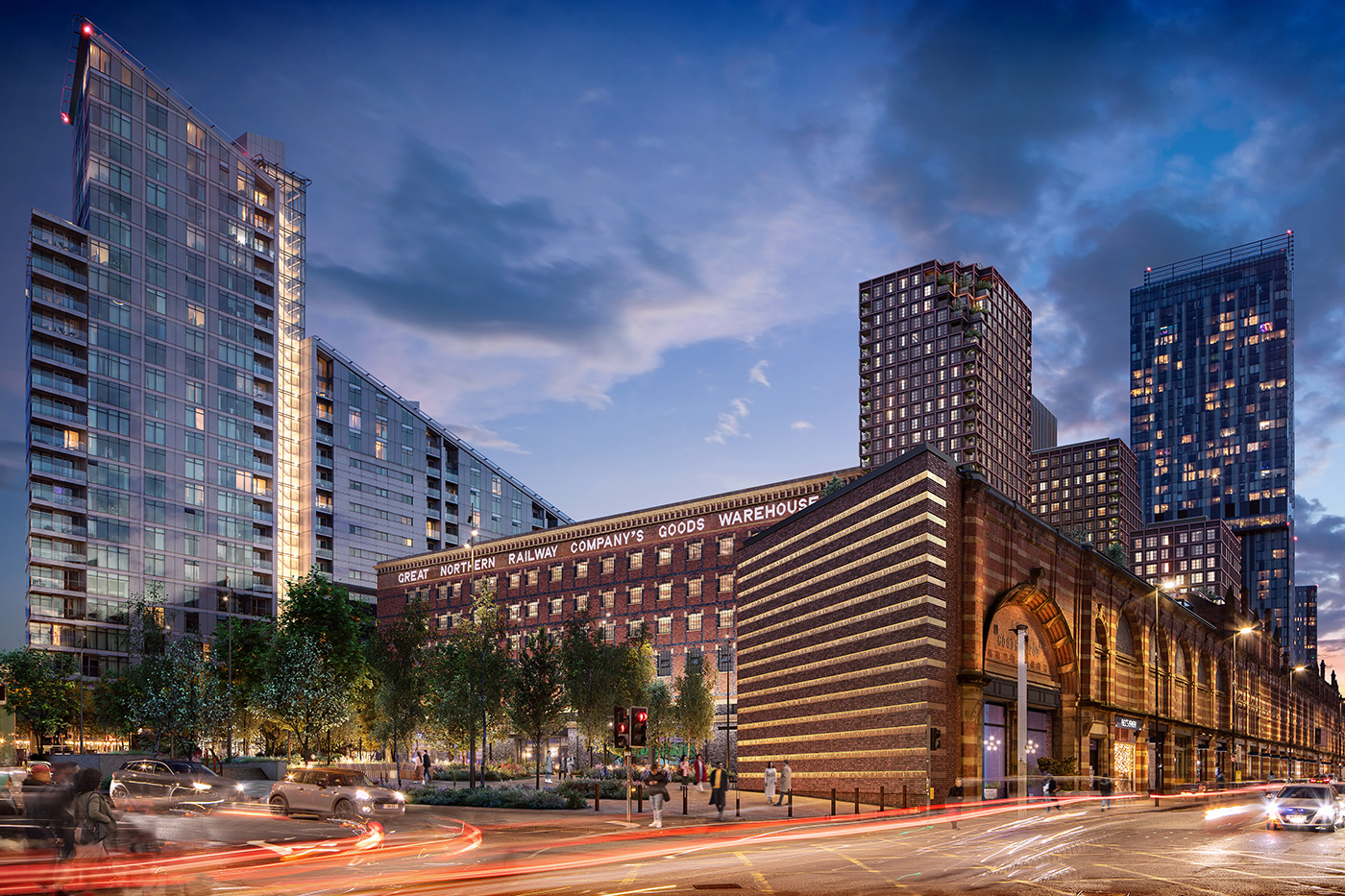 Plans to redevelop Great Northern Warehouse, Deansgate Mews and ...