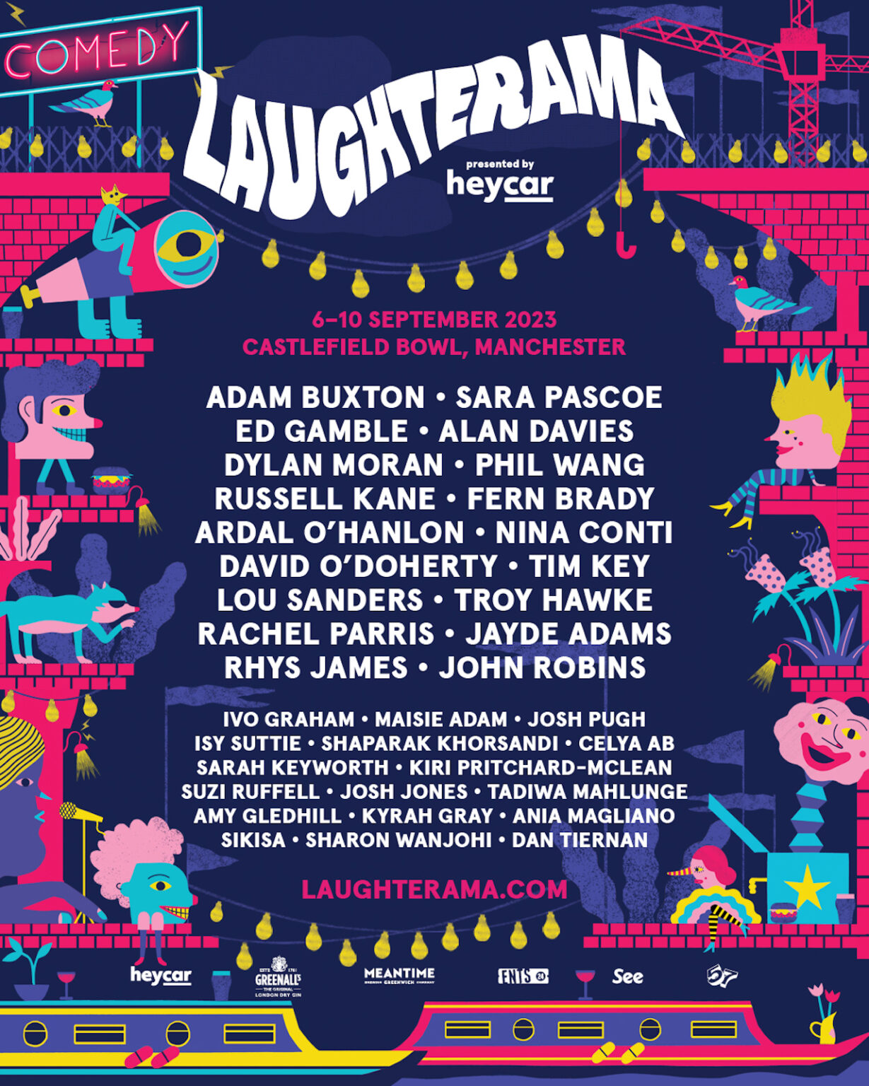 Dylan Moran, Sara Pascoe, Phil Wang and more for Castlefield comedy ...