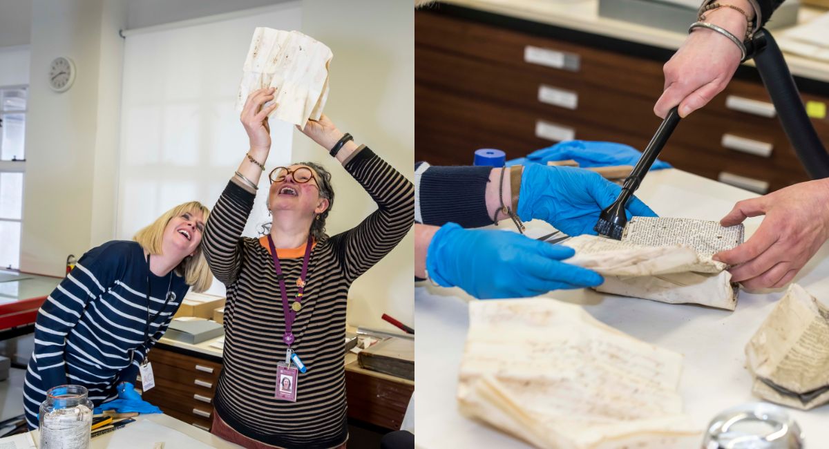 Explore a 150-year-old time capsule found in the walls of Manchester ...