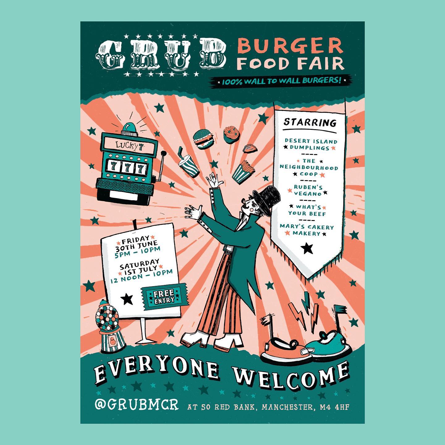 GRUB Burger Fair - Manchester’s Finest