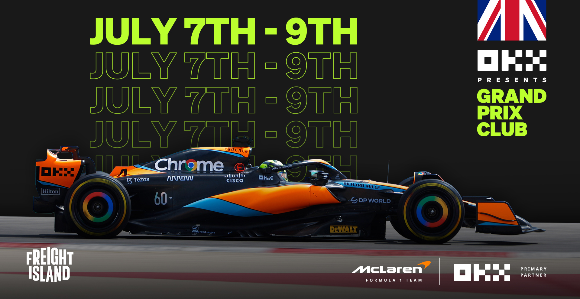 OKX and McLaren presents the OKX Grand Prix Club - Manchester’s Finest