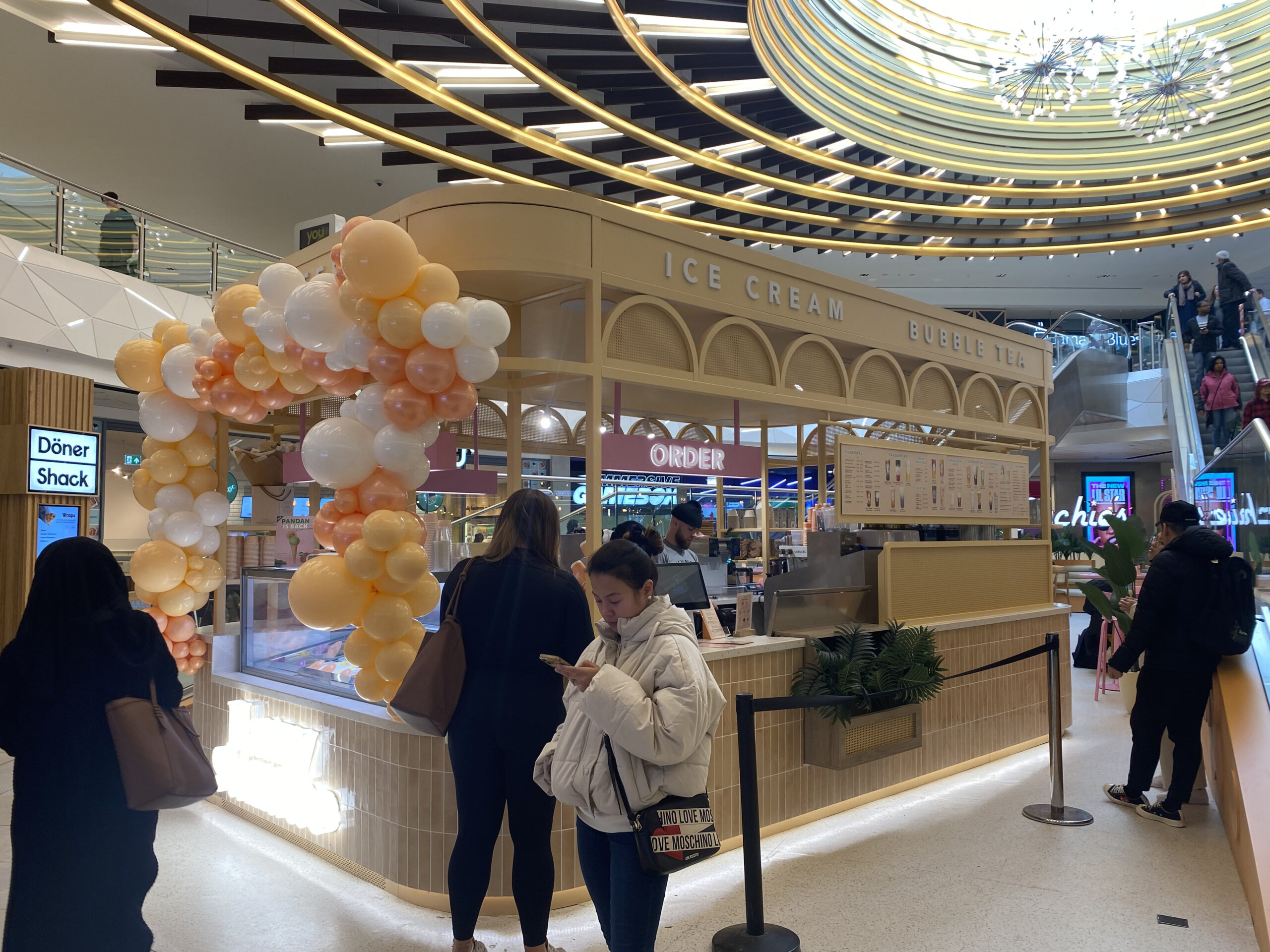 Lazy Sundae dessert parlour opens at Manchester Arndale