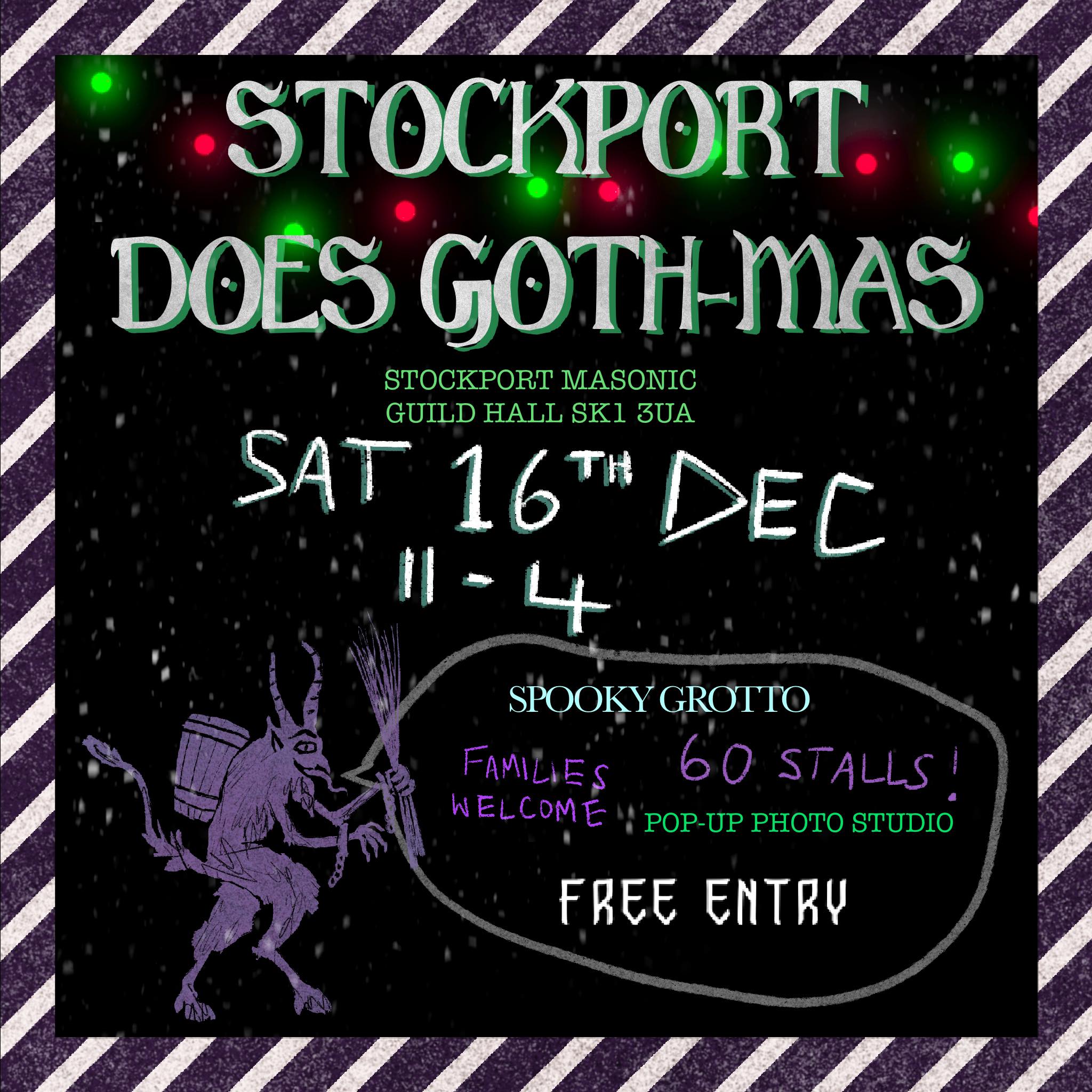 Stockport does Goth-mas - Manchester’s Finest