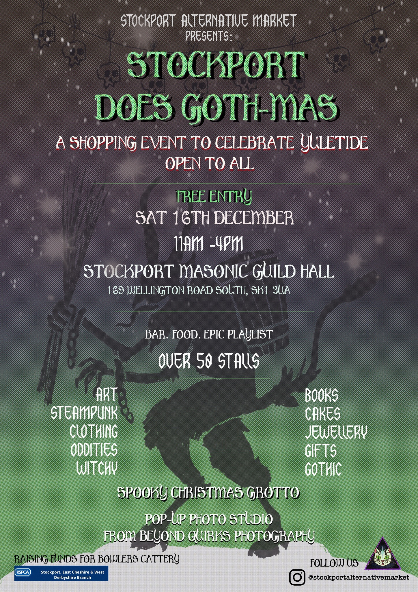 Stockport does Goth-mas - Manchester’s Finest