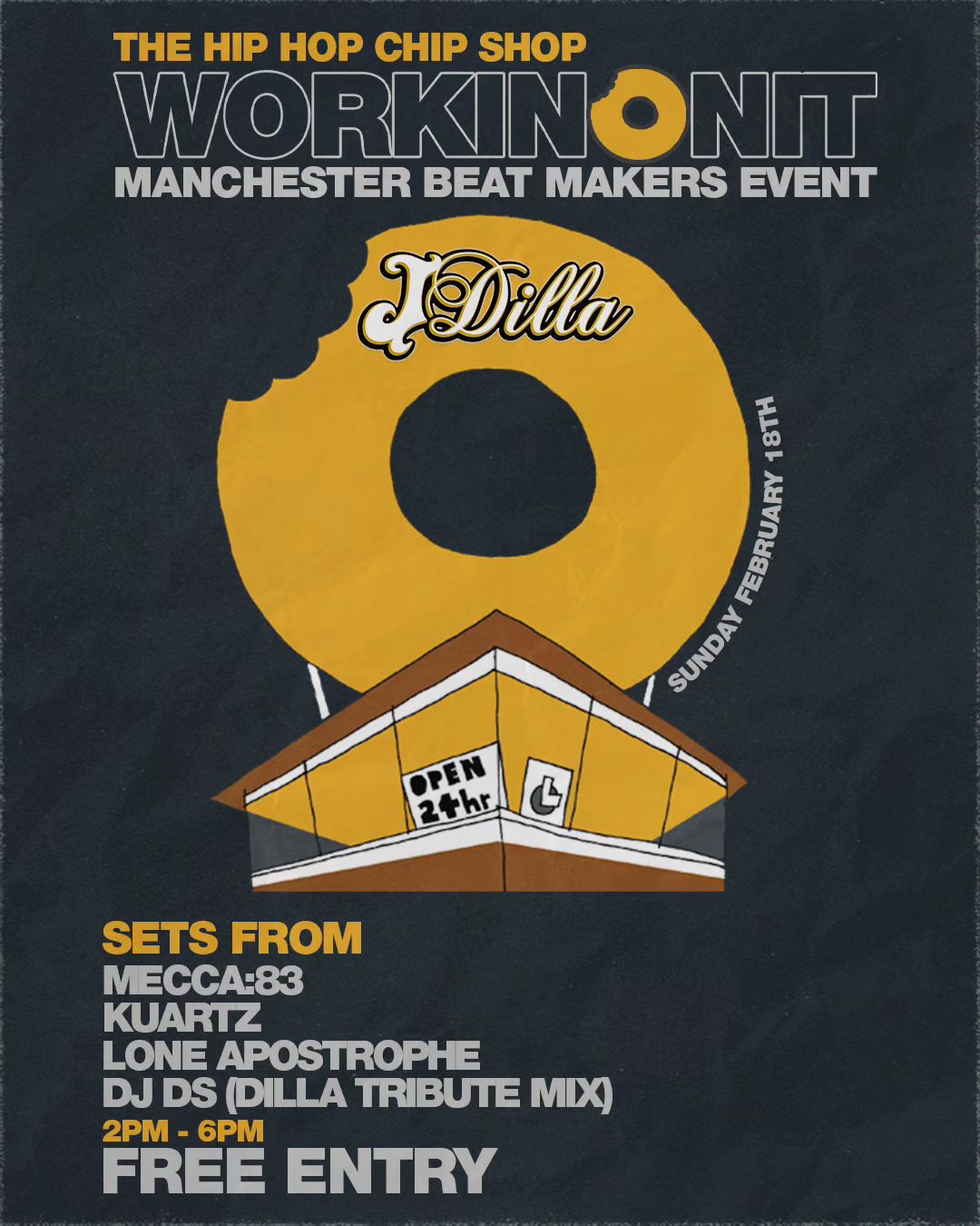 WORKINONIT at Hip Hop Chip Shop - Manchester’s Finest