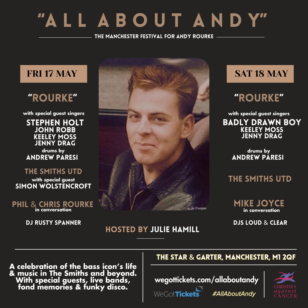 All About Andy - A Tribute to Andy Rourke - Manchester’s Finest