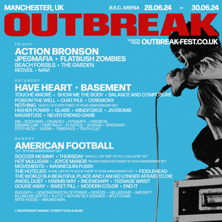 Outbreak Festival 2024 - Manchester’s Finest