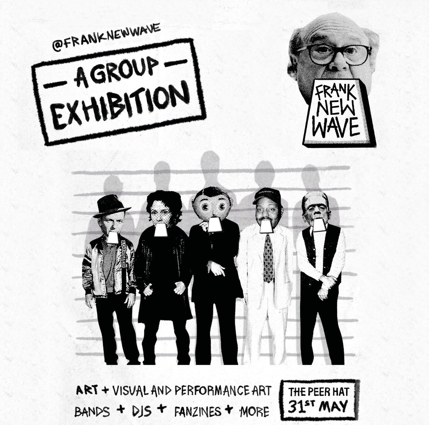 Frank New Wave Presents: A Group Exhibition at The Peer Hat ...