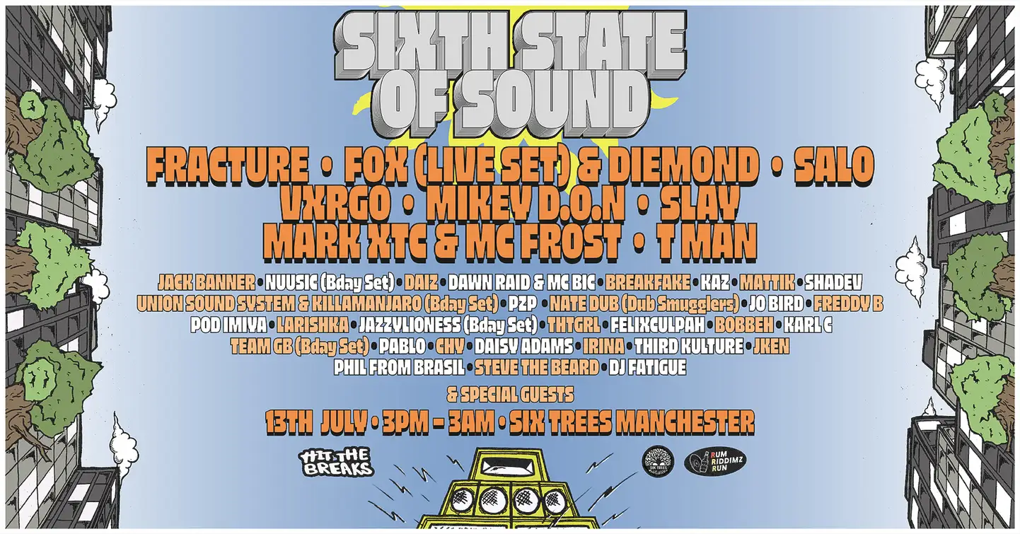 Sixth State of Sound at Six Trees - Manchester’s Finest