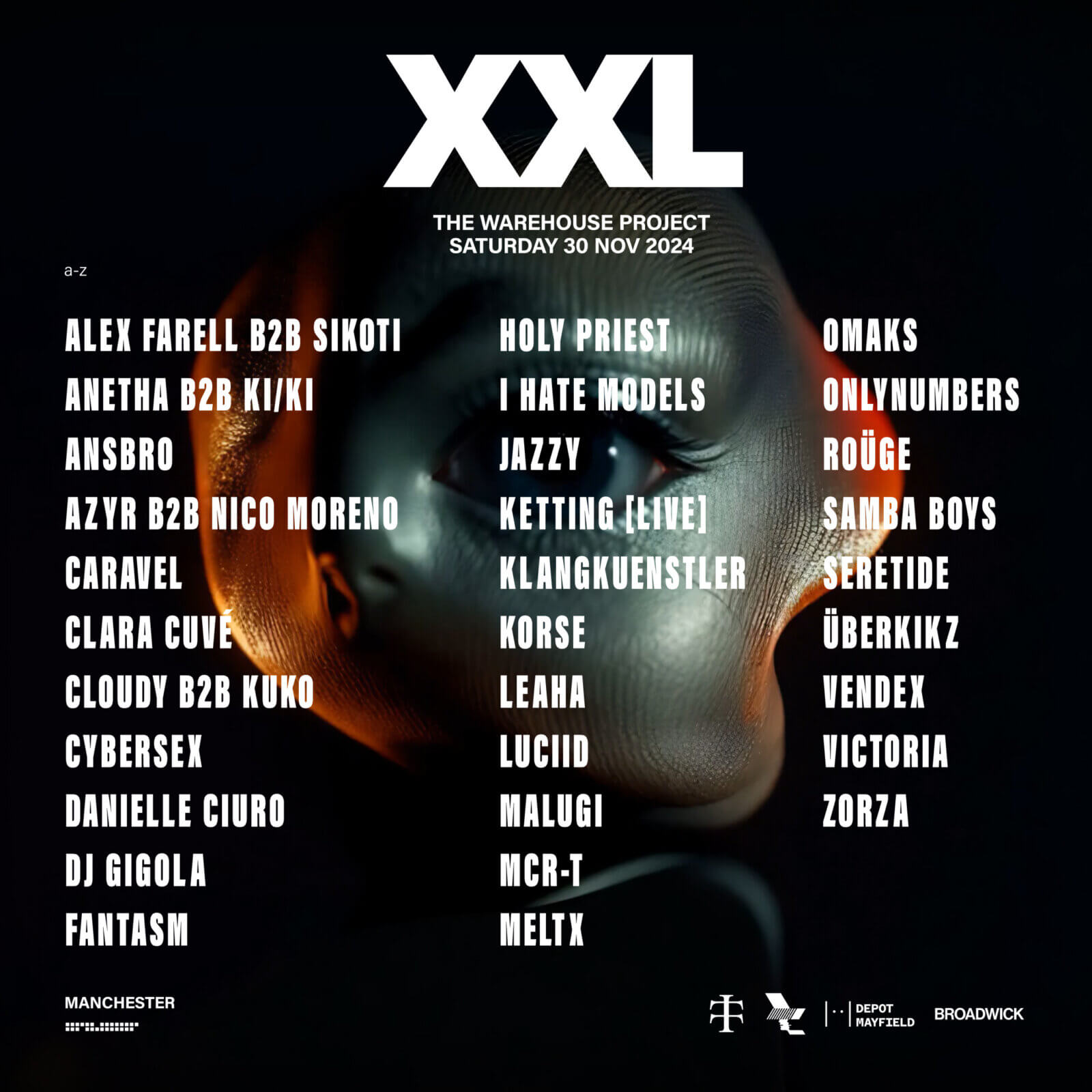 XXL at The Warehouse Project - Manchester’s Finest