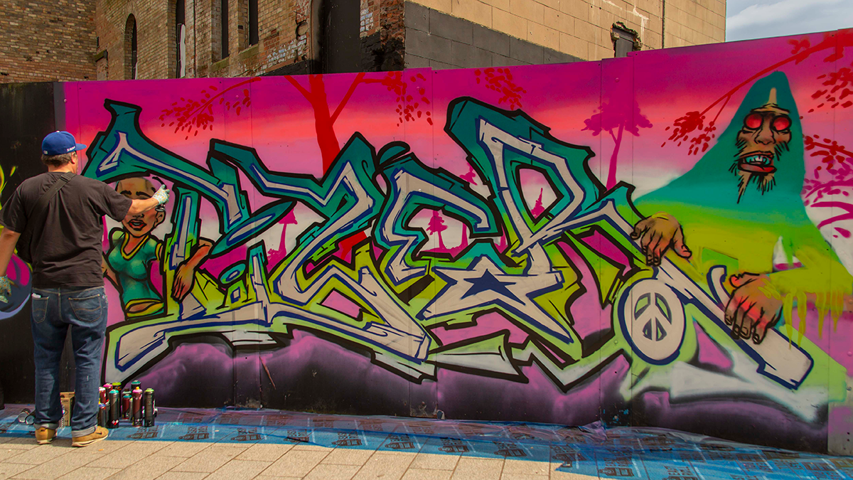 Stockport Paint Jam 2024 - Manchester’s Finest