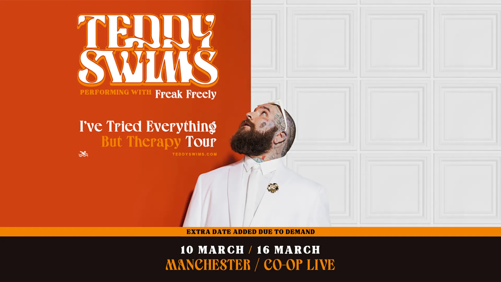 Teddy Swims at Co-op Live - Manchester’s Finest