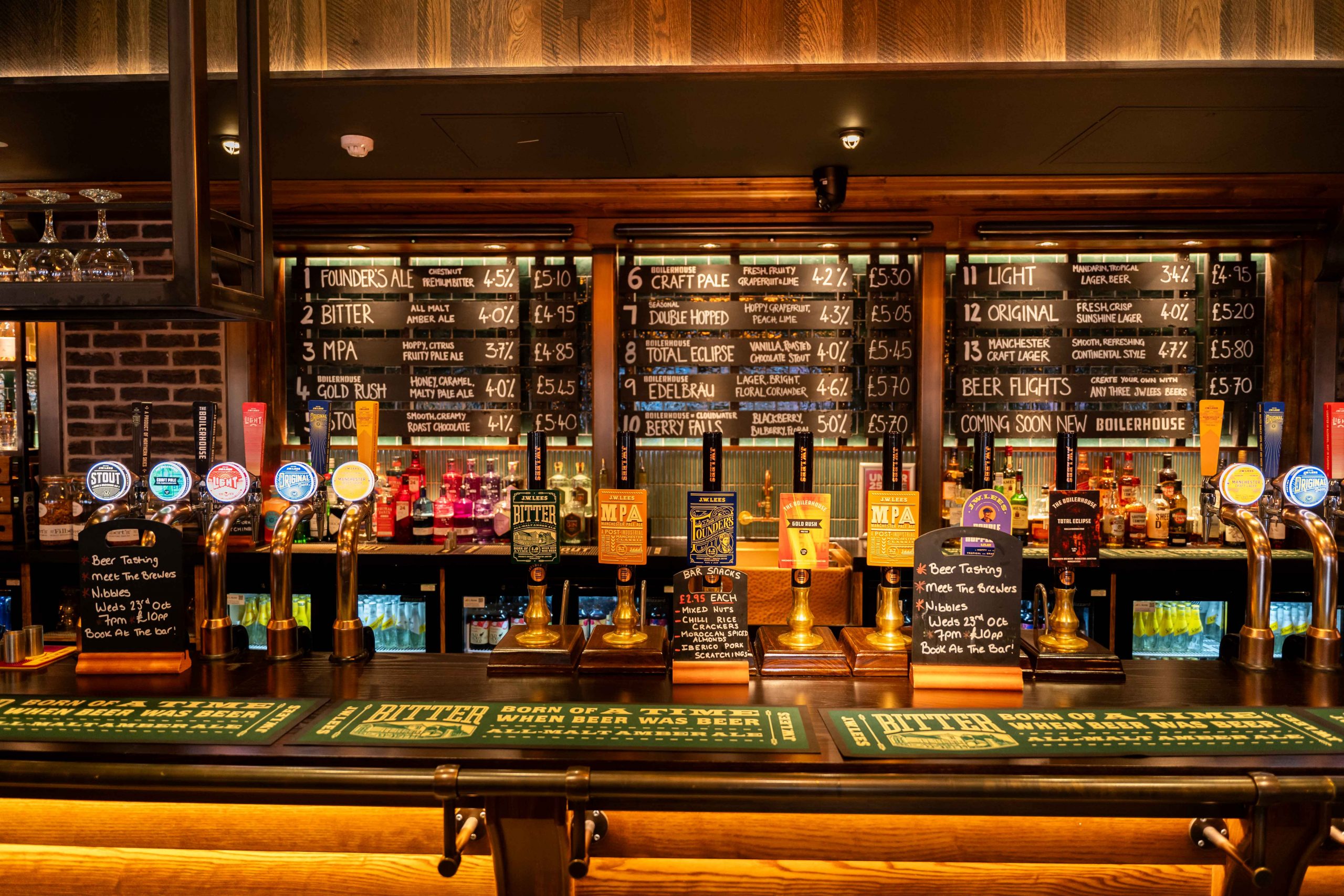 Beer Tasting Experiences at Founder's Hall - Manchester’s Finest