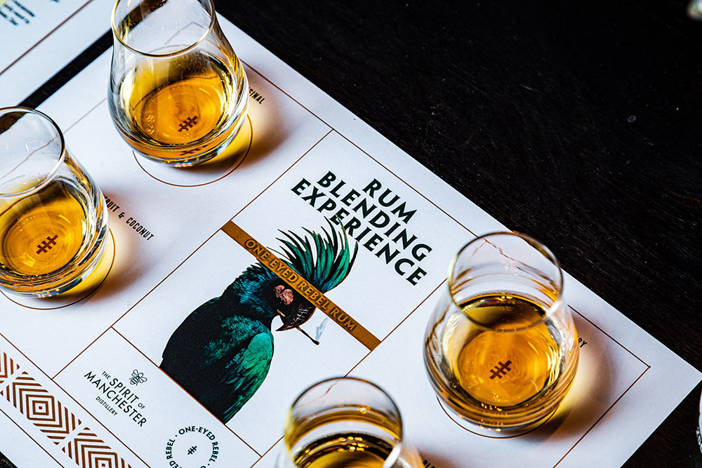 One-Eyed Rebel Rum Blending Experience at The Spirit of Manchester Distillery - Manchester’s Finest