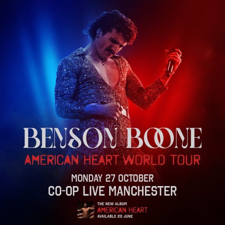 Benson Boone at Co-op Live - Manchester’s Finest