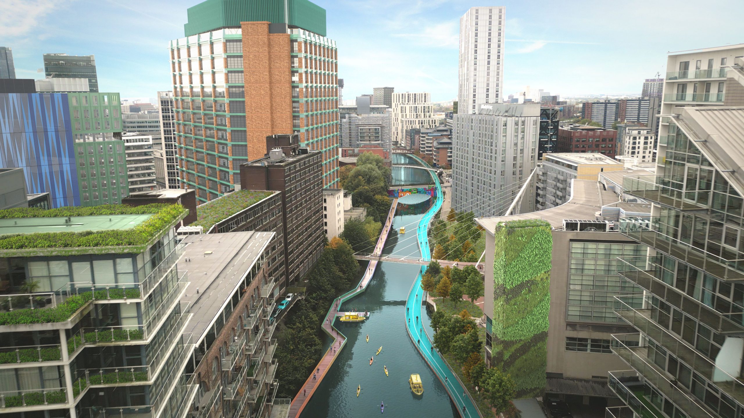 New Manchester 'mega project' set to deliver 100-mile walkway network ...